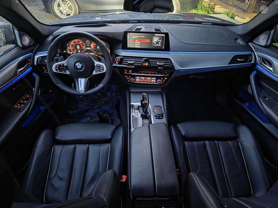 Grey BMW 530 2017 in Kaunas, with an engine capacity of 2.99 L and mileage of 255 thousand km for 20989 €, photo 30 on AUTOMOTO.COM.LV