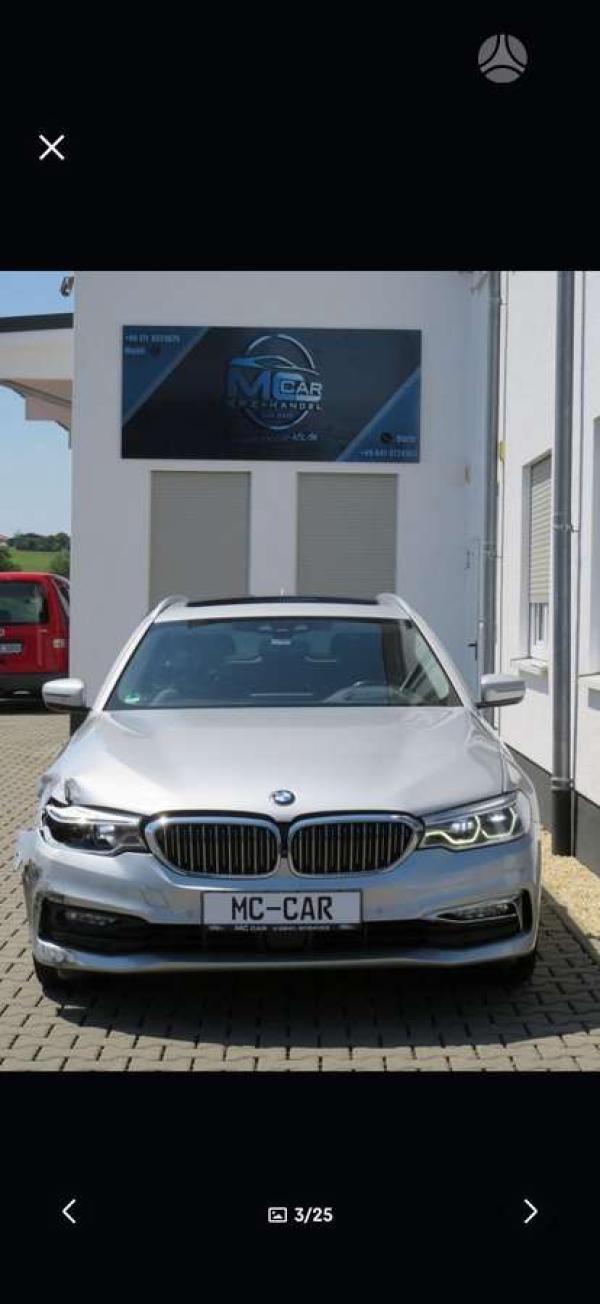 Pelēks BMW 530 2017 Kauņa, ar dzinēja tilpumu 2.99 L un nobraukumu 169 tūkst. km par 16000 €, foto 1 vietnē AUTOMOTO.COM.LV