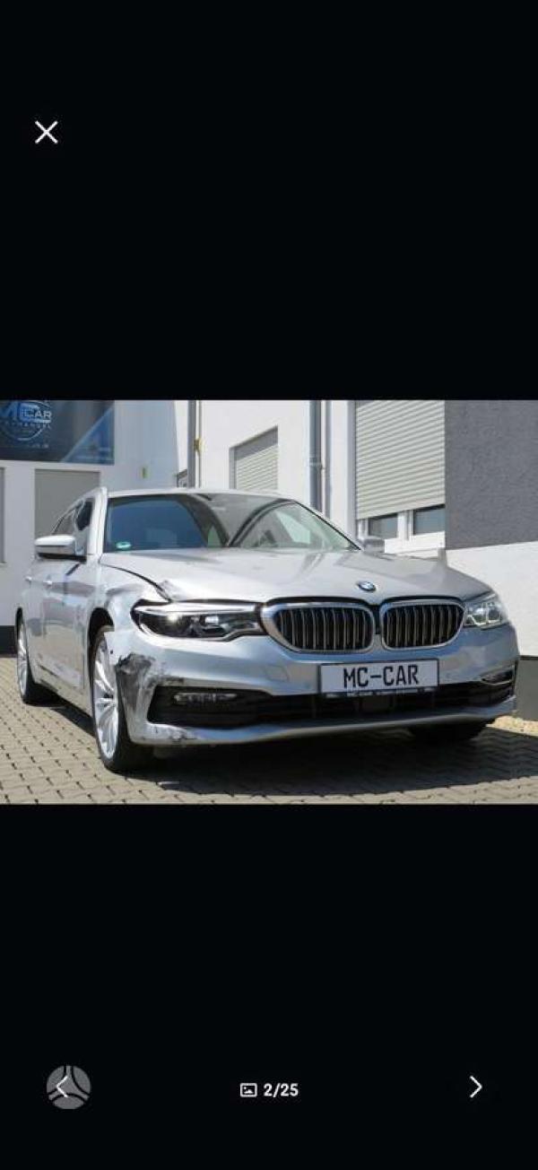Pelēks BMW 530 2017 Kauņa, ar dzinēja tilpumu 2.99 L un nobraukumu 169 tūkst. km par 16000 €, foto 3 vietnē AUTOMOTO.COM.LV