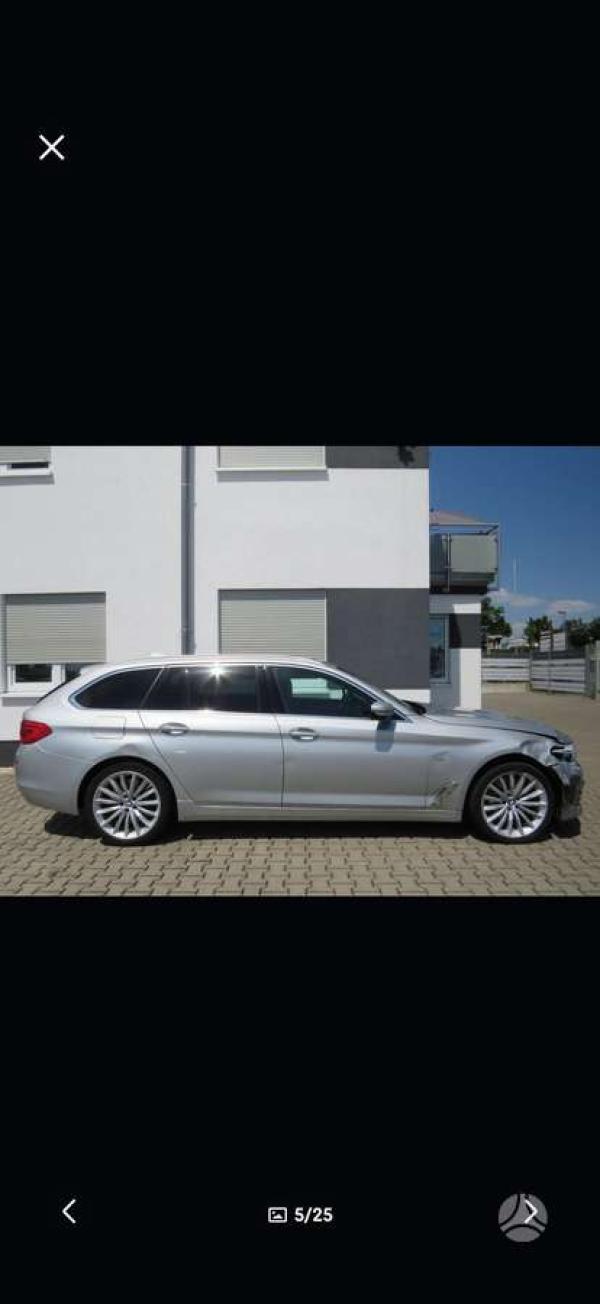 Pelēks BMW 530 2017 Kauņa, ar dzinēja tilpumu 2.99 L un nobraukumu 169 tūkst. km par 16000 €, foto 5 vietnē AUTOMOTO.COM.LV