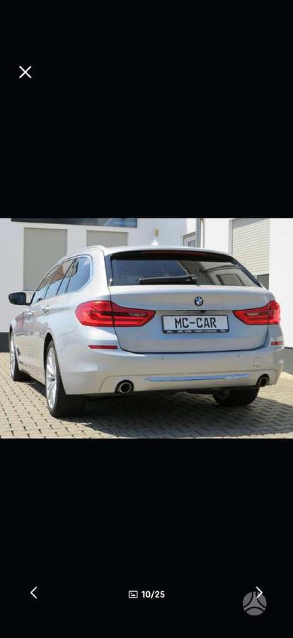 Pelēks BMW 530 2017 Kauņa, ar dzinēja tilpumu 2.99 L un nobraukumu 169 tūkst. km par 16000 €, foto 10 vietnē AUTOMOTO.COM.LV