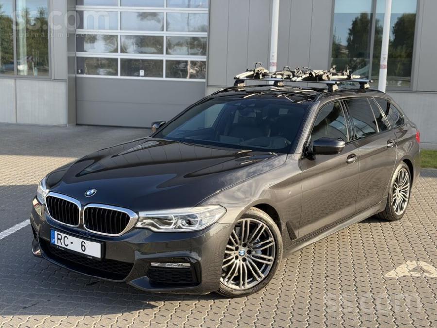 Grey BMW 530 2017 in Riga, with an engine capacity of 3.00 L and mileage of 275 thousand km for 18999 €, photo 1 on AUTOMOTO.COM.LV