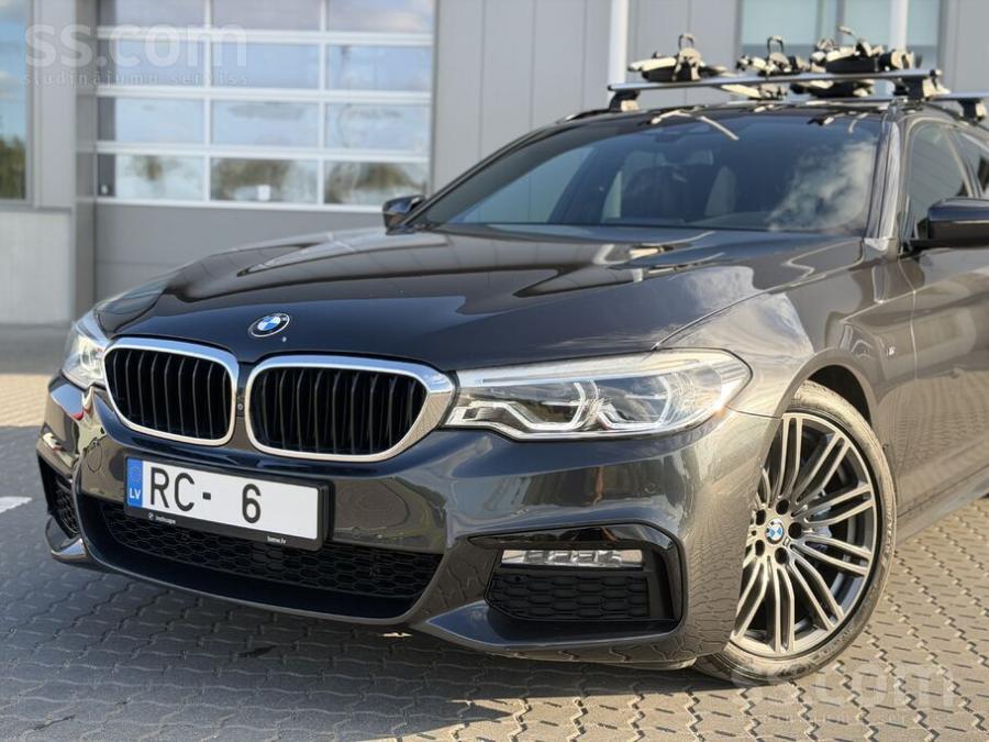 Grey BMW 530 2017 in Riga, with an engine capacity of 3.00 L and mileage of 275 thousand km for 18999 €, photo 5 on AUTOMOTO.COM.LV