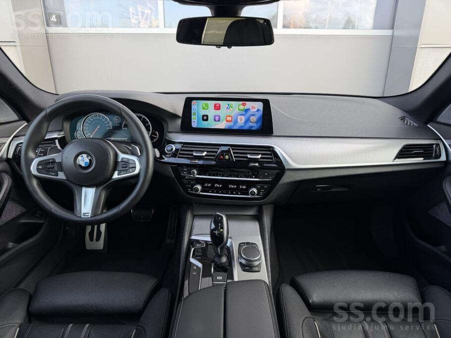 Grey BMW 530 2017 in Riga, with an engine capacity of 3.00 L and mileage of 275 thousand km for 18999 €, photo 13 on AUTOMOTO.COM.LV