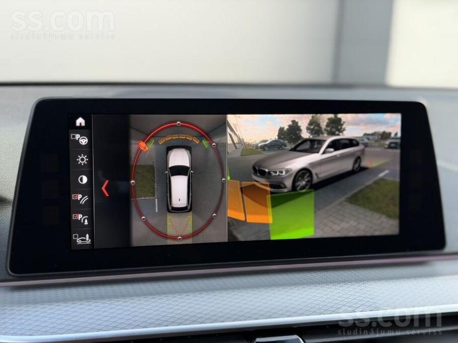 Grey BMW 530 2017 in Riga, with an engine capacity of 3.00 L and mileage of 275 thousand km for 18999 €, photo 23 on AUTOMOTO.COM.LV