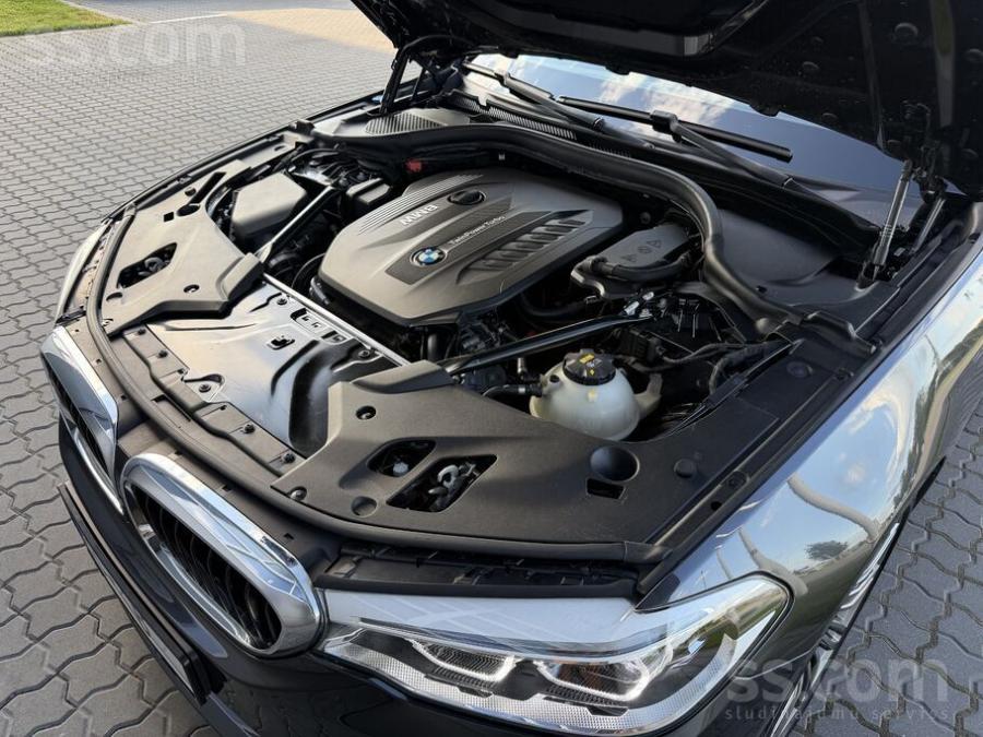 Grey BMW 530 2017 in Riga, with an engine capacity of 3.00 L and mileage of 275 thousand km for 18999 €, photo 30 on AUTOMOTO.COM.LV