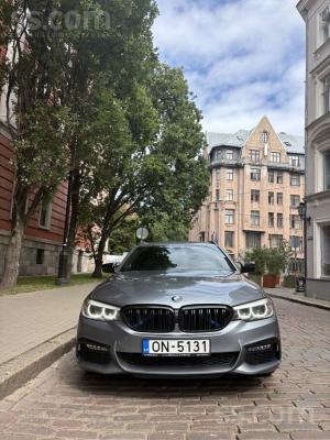 Grey BMW 530 2017 in Riga, with an engine capacity of 3.00 L and mileage of 153 thousand km for 20000 €, photo 6 on AUTOMOTO.COM.LV