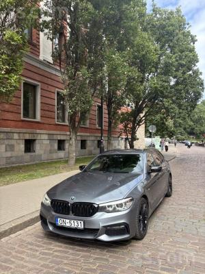 Grey BMW 530 2017 in Riga, with an engine capacity of 3.00 L and mileage of 153 thousand km for 20000 €, photo 8 on AUTOMOTO.COM.LV