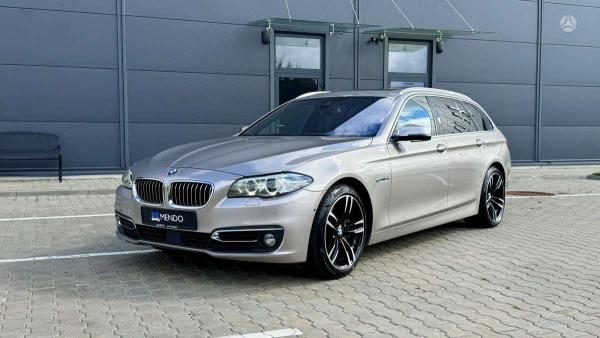 Grey BMW 530 2017 in Vilnius, with an engine capacity of 2.99 L and mileage of 235 thousand km for 13990 €, photo 1 on AUTOMOTO.COM.LV