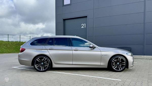 Grey BMW 530 2017 in Vilnius, with an engine capacity of 2.99 L and mileage of 235 thousand km for 13990 €, photo 6 on AUTOMOTO.COM.LV