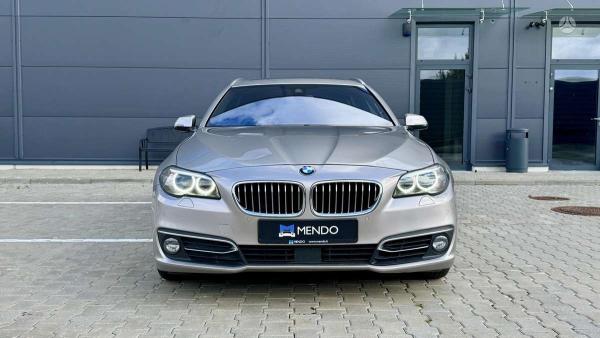 Grey BMW 530 2017 in Vilnius, with an engine capacity of 2.99 L and mileage of 235 thousand km for 13990 €, photo 8 on AUTOMOTO.COM.LV