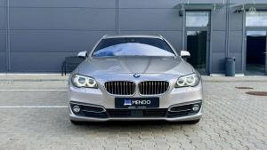 Grey BMW 530 2017 in Vilnius, with an engine capacity of 2.99 L and mileage of 235 thousand km for 13990 €, photo 8 on AUTOMOTO.COM.LV