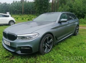 Pelēks BMW 530 2017 Alūksne, ar dzinēja tilpumu 3.00 L un nobraukumu 296 tūkst. km par 19300 €, foto  vietnē AUTOMOTO.COM.LV