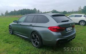 Grey BMW 530 2017 in Aluksne, with an engine capacity of 3.00 L and mileage of 296 thousand km for 19300 €, photo 3 on AUTOMOTO.COM.LV