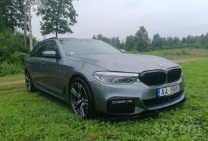 Grey BMW 530 2017 in Aluksne, with an engine capacity of 3.00 L and mileage of 296 thousand km for 19300 €, photo 5 on AUTOMOTO.COM.LV