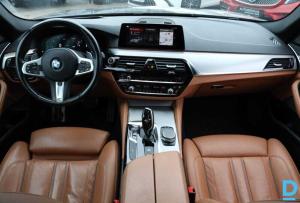 Grey BMW 530 2018 in Riga, with an engine capacity of 3.00 L and mileage of 101 thousand km for 28490 €, photo 7 on AUTOMOTO.COM.LV