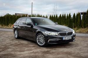 Pelēks BMW 530 2018 Elektrėnai, ar dzinēja tilpumu 2.99 L un nobraukumu 207 tūkst. km par 19300 €, foto  vietnē AUTOMOTO.COM.LV