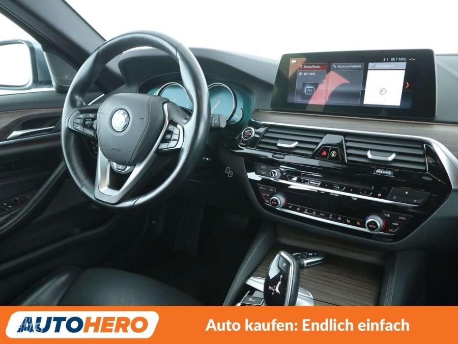 Pelēks BMW 530 2018 Kauņa, ar dzinēja tilpumu 3.00 L un nobraukumu 89 tūkst. km par 32496 €, foto 13 vietnē AUTOMOTO.COM.LV