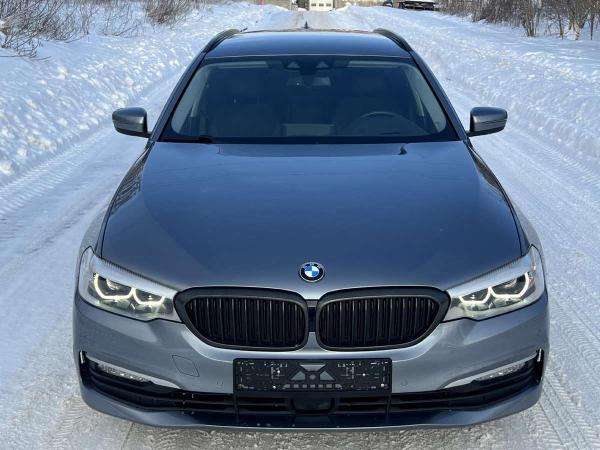 Grey BMW 530 2018 in Vilnius, with an engine capacity of 2.99 L and mileage of 170 thousand km for 21900 €, photo 6 on AUTOMOTO.COM.LV