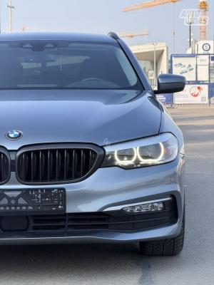 Grey BMW 530 2018 in Vilnius, with an engine capacity of 3.00 L and mileage of 170 thousand km for 21900 €, photo 8 on AUTOMOTO.COM.LV