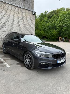 Pelēks BMW 530 2018 Rīga, ar dzinēja tilpumu 3.00 L un nobraukumu 201 tūkst. km par 21500 €, foto  vietnē AUTOMOTO.COM.LV
