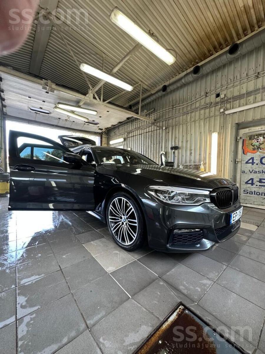 Pelēks BMW 530 2018 Rīga, ar dzinēja tilpumu 3.00 L un nobraukumu 201 tūkst. km par 21500 €, foto 4 vietnē AUTOMOTO.COM.LV