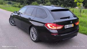 Grey BMW 530 2018 in Vilnius, with an engine capacity of 2.99 L and mileage of 218 thousand km for 14990 €, photo 6 on AUTOMOTO.COM.LV