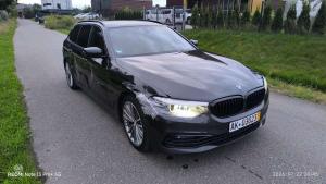 Grey BMW 530 2018 in Vilnius, with an engine capacity of 2.99 L and mileage of 218 thousand km for 14990 €, photo 7 on AUTOMOTO.COM.LV
