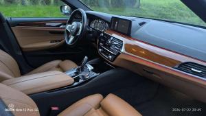Grey BMW 530 2018 in Vilnius, with an engine capacity of 2.99 L and mileage of 218 thousand km for 14990 €, photo 12 on AUTOMOTO.COM.LV