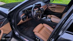Grey BMW 530 2018 in Vilnius, with an engine capacity of 2.99 L and mileage of 218 thousand km for 14990 €, photo 30 on AUTOMOTO.COM.LV