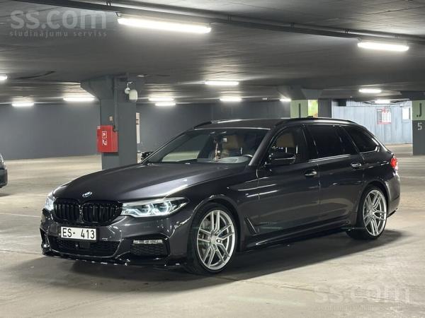 Pelēks BMW 530 2018 Rīga, ar dzinēja tilpumu 3.00 L un nobraukumu 240 tūkst. km par 21500 €, foto  vietnē AUTOMOTO.COM.LV