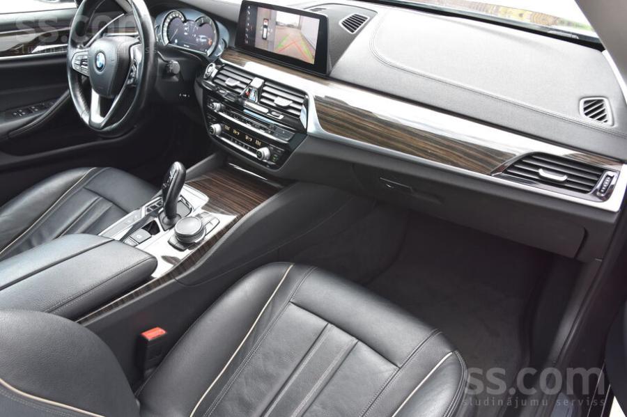 Pelēks BMW 530 2018 Rīga, ar dzinēja tilpumu 3.00 L un nobraukumu 254 tūkst. km par 17990 €, foto 14 vietnē AUTOMOTO.COM.LV