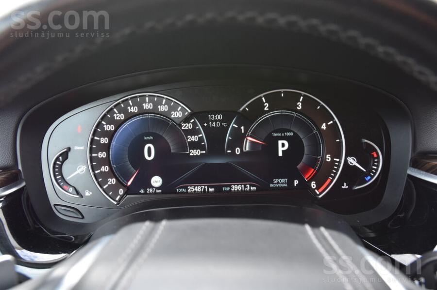 Pelēks BMW 530 2018 Rīga, ar dzinēja tilpumu 3.00 L un nobraukumu 254 tūkst. km par 17990 €, foto 19 vietnē AUTOMOTO.COM.LV