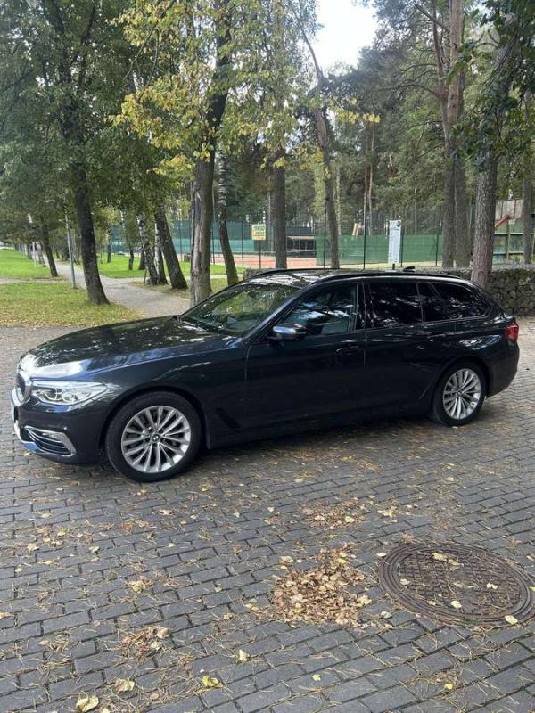 Grey BMW 530 2018 in Mazeikiai, with an engine capacity of 2.00 L and mileage of 79 thousand km for 23290 €, photo 6 on AUTOMOTO.COM.LV