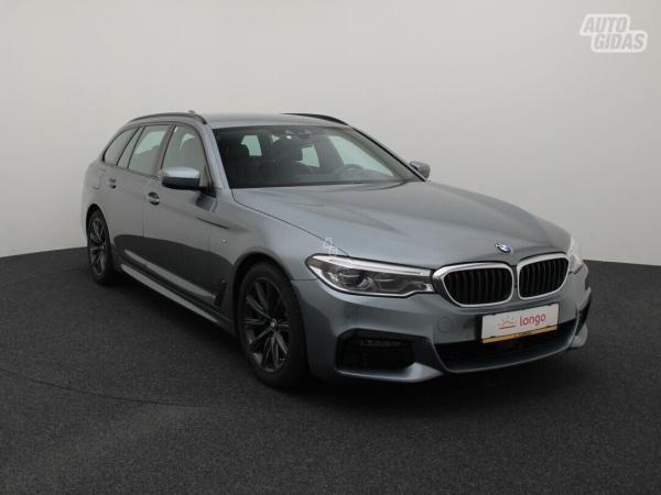 Grey BMW 530 2019 in Vilnius, with an engine capacity of 2.00 L and mileage of 178 thousand km for 23699 €, photo 10 on AUTOMOTO.COM.LV
