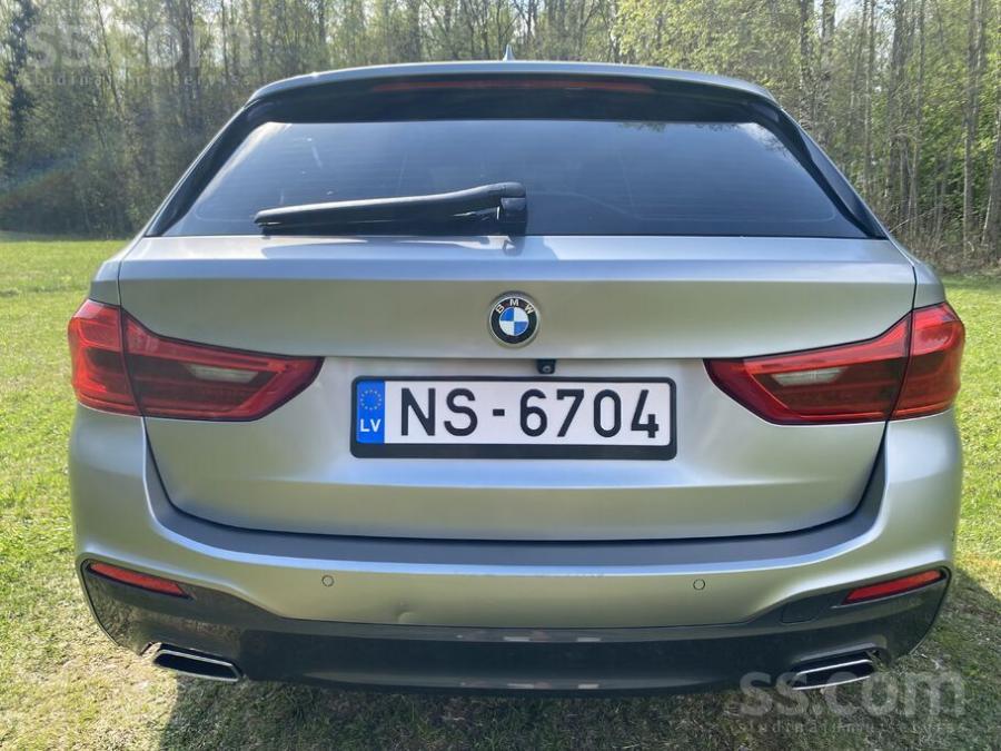 Pelēks BMW 530 2019 Rīga, ar dzinēja tilpumu 3.00 L un nobraukumu 158 tūkst. km par 24400 €, foto 5 vietnē AUTOMOTO.COM.LV