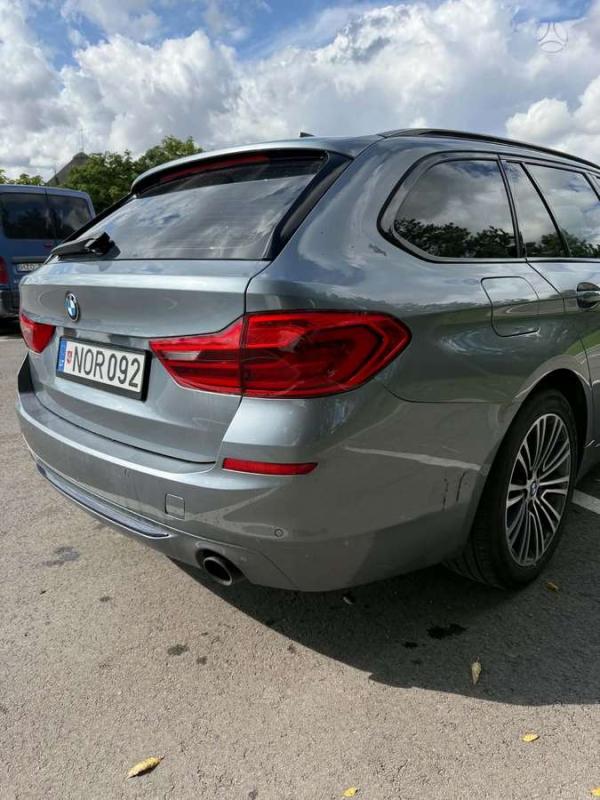 Grey BMW 530 2019 in Raseiniai, with an engine capacity of 2.99 L and mileage of 182 thousand km for 16500 €, photo 4 on AUTOMOTO.COM.LV