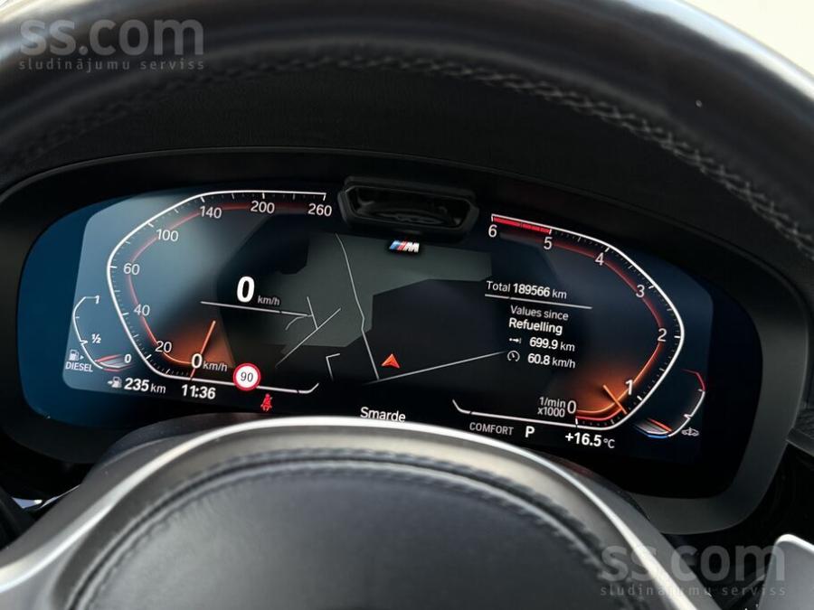 Pelēks BMW 530 2020 Tukums, ar dzinēja tilpumu 3.00 L un nobraukumu 189 tūkst. km par 29999 €, foto 15 vietnē AUTOMOTO.COM.LV