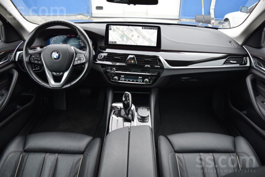 Pelēks BMW 530 2021 Rīga, ar dzinēja tilpumu 3.00 L un nobraukumu 75 tūkst. km par 34900 €, foto 4 vietnē AUTOMOTO.COM.LV