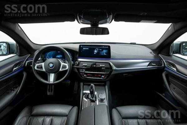 Pelēks BMW 530 2021 Rīga, ar dzinēja tilpumu 2.00 L un nobraukumu 78 tūkst. km par 33500 €, foto 8 vietnē AUTOMOTO.COM.LV