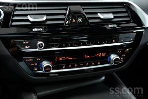 Grey BMW 530 2021 in Riga, with an engine capacity of 2.00 L and mileage of 78 thousand km for 32500 €, photo 19 on AUTOMOTO.COM.LV
