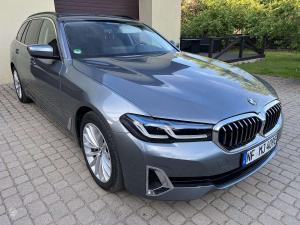 Grey BMW 530 2021 in Telschi, with an engine capacity of 2.00 L and mileage of 138 thousand km for 23716 €, photo  on AUTOMOTO.COM.LV