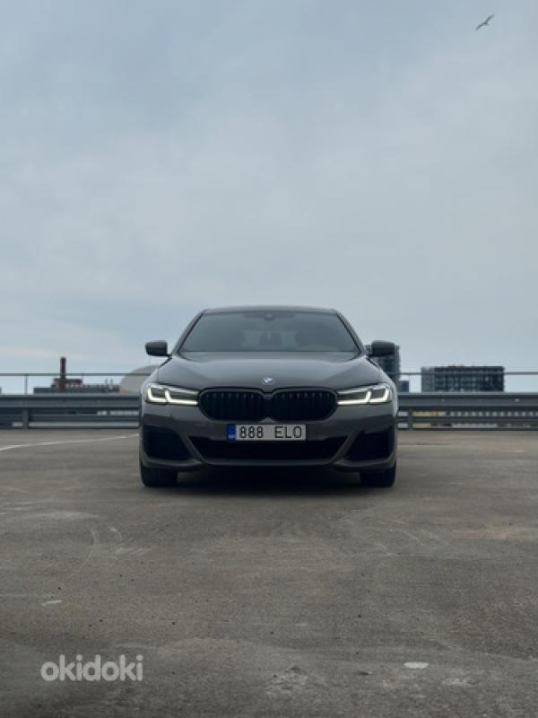 Grey BMW 530 2021 in Tallinn, with an engine capacity of 3.00 L and mileage of 183 thousand km for 30500 €, photo 3 on AUTOMOTO.COM.LV