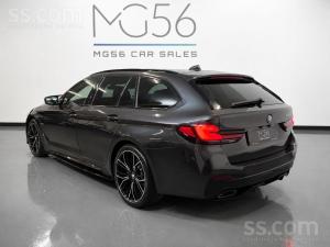 Grey BMW 530 2021 in Riga, with an engine capacity of 2.00 L and mileage of 163 thousand km for 32900 €, photo 6 on AUTOMOTO.COM.LV