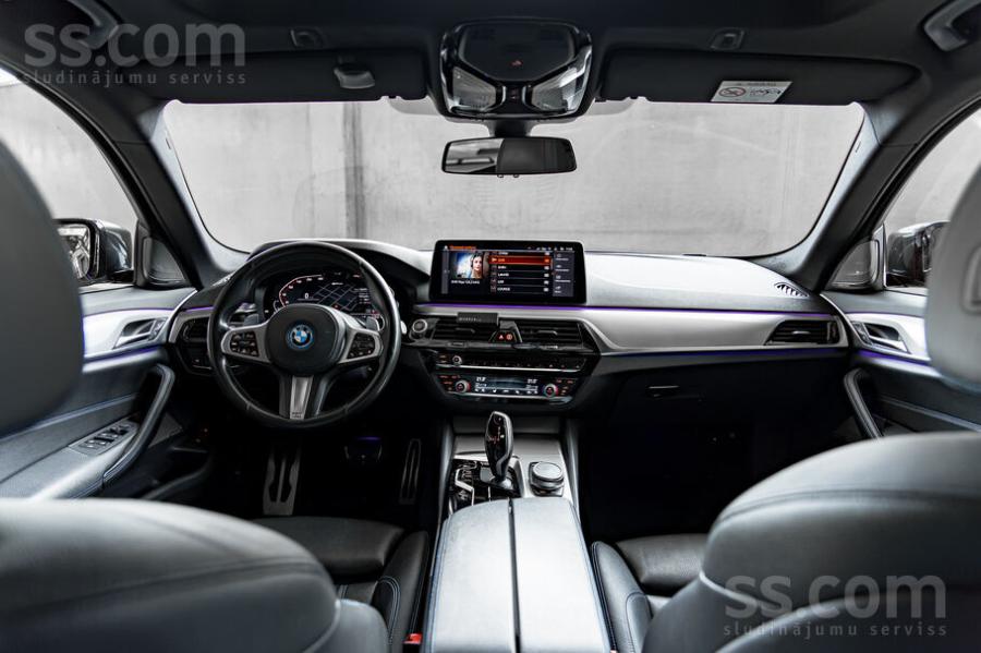 Pelēks BMW 530 2021 Rīga, ar dzinēja tilpumu 2.00 L un nobraukumu 191 tūkst. km par 28595 €, foto 9 vietnē AUTOMOTO.COM.LV