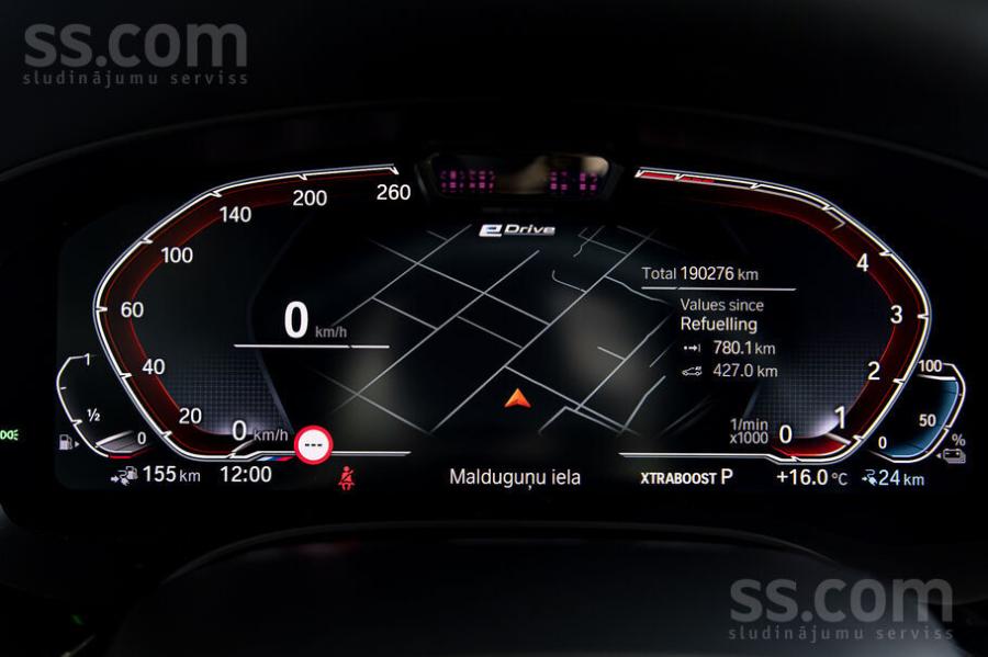 Pelēks BMW 530 2021 Rīga, ar dzinēja tilpumu 2.00 L un nobraukumu 191 tūkst. km par 28595 €, foto 12 vietnē AUTOMOTO.COM.LV
