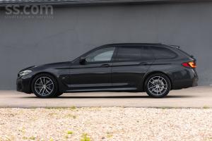Grey BMW 530 2021 in Jelgava, with an engine capacity of 2.00 L and mileage of 170 thousand km for 24000 €, photo 10 on AUTOMOTO.COM.LV