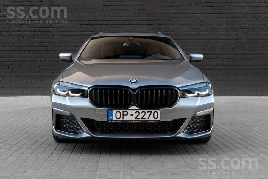 Pelēks BMW 530 2022 Rīga, ar dzinēja tilpumu 2.00 L un nobraukumu 186 tūkst. km par 26490 €, foto 1 vietnē AUTOMOTO.COM.LV