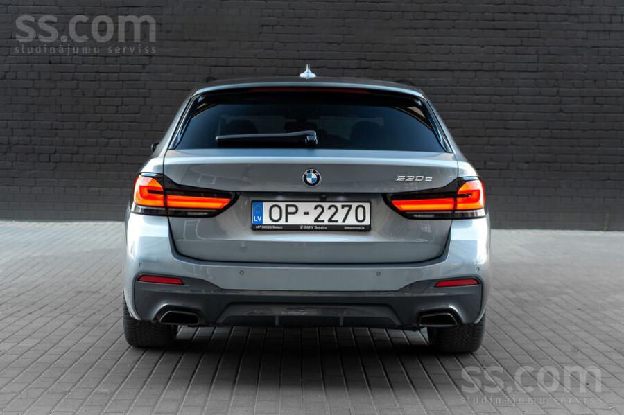 Pelēks BMW 530 2022 Rīga, ar dzinēja tilpumu 2.00 L un nobraukumu 186 tūkst. km par 26490 €, foto 4 vietnē AUTOMOTO.COM.LV