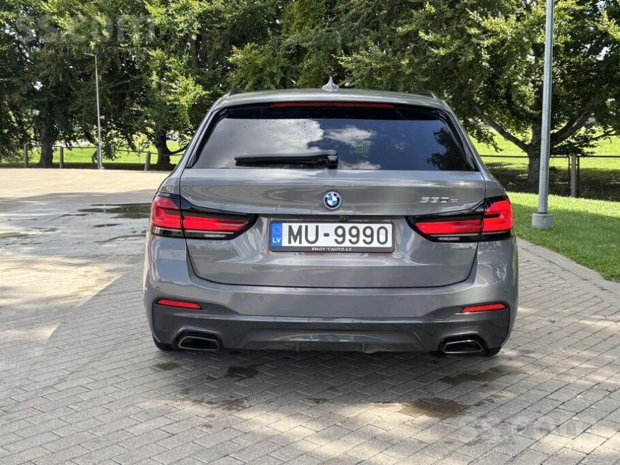 Grey BMW 530 2022 in Tukums, with an engine capacity of 2.00 L and mileage of 0 thousand km for 28900 €, photo 4 on AUTOMOTO.COM.LV